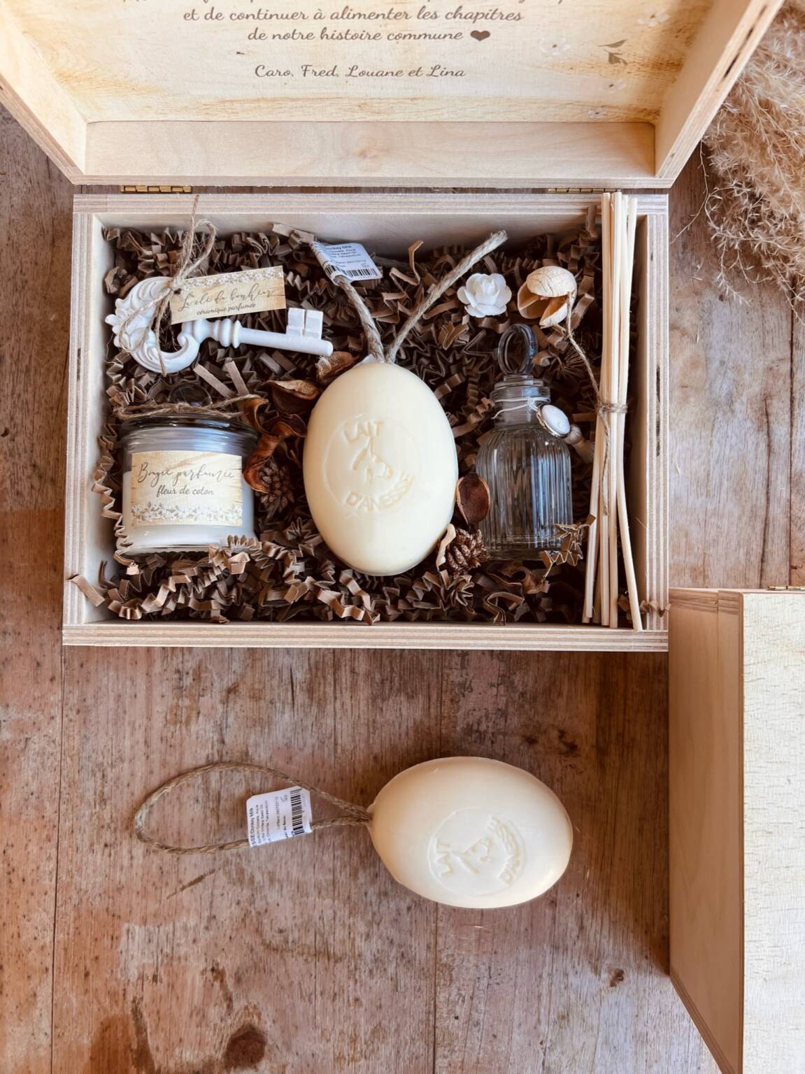 Box cadeau personnalisé pour l'anniversaire d'un proche