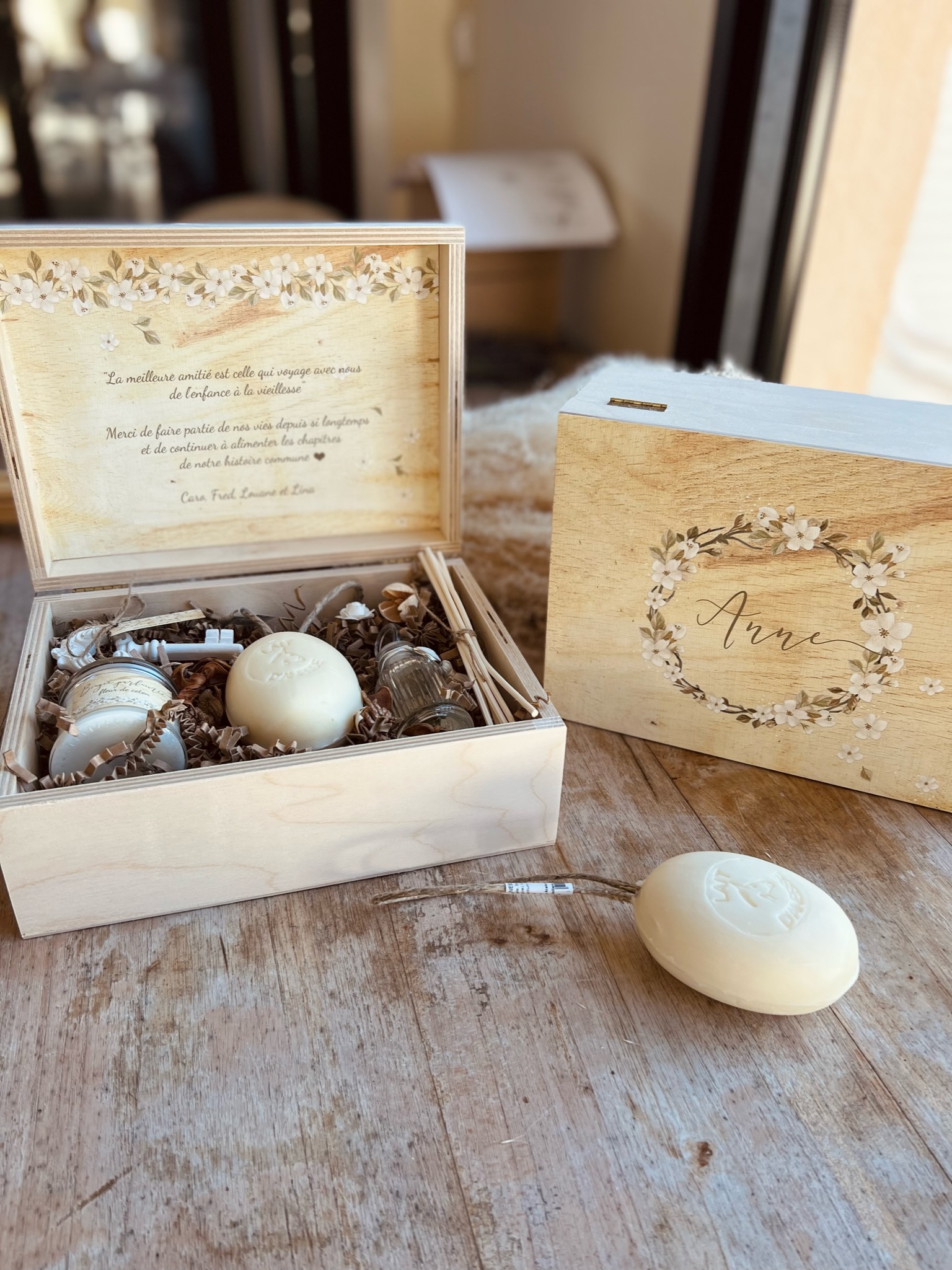 Box cadeau voyage personnalisé à offrir à votre partenaire de voyage