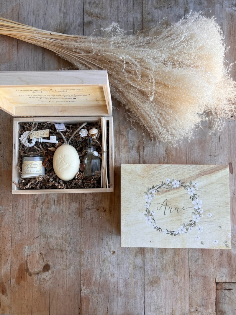 Box cadeau personnalisé pour l'anniversaire d'un proche