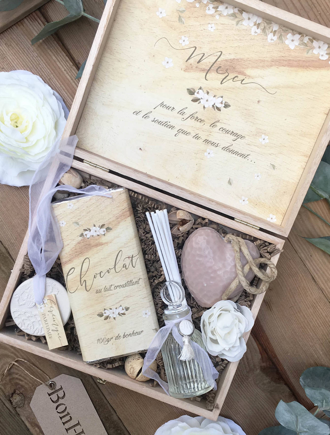 Box cadeau personnalisée sur-mesure pour tous vos évènements