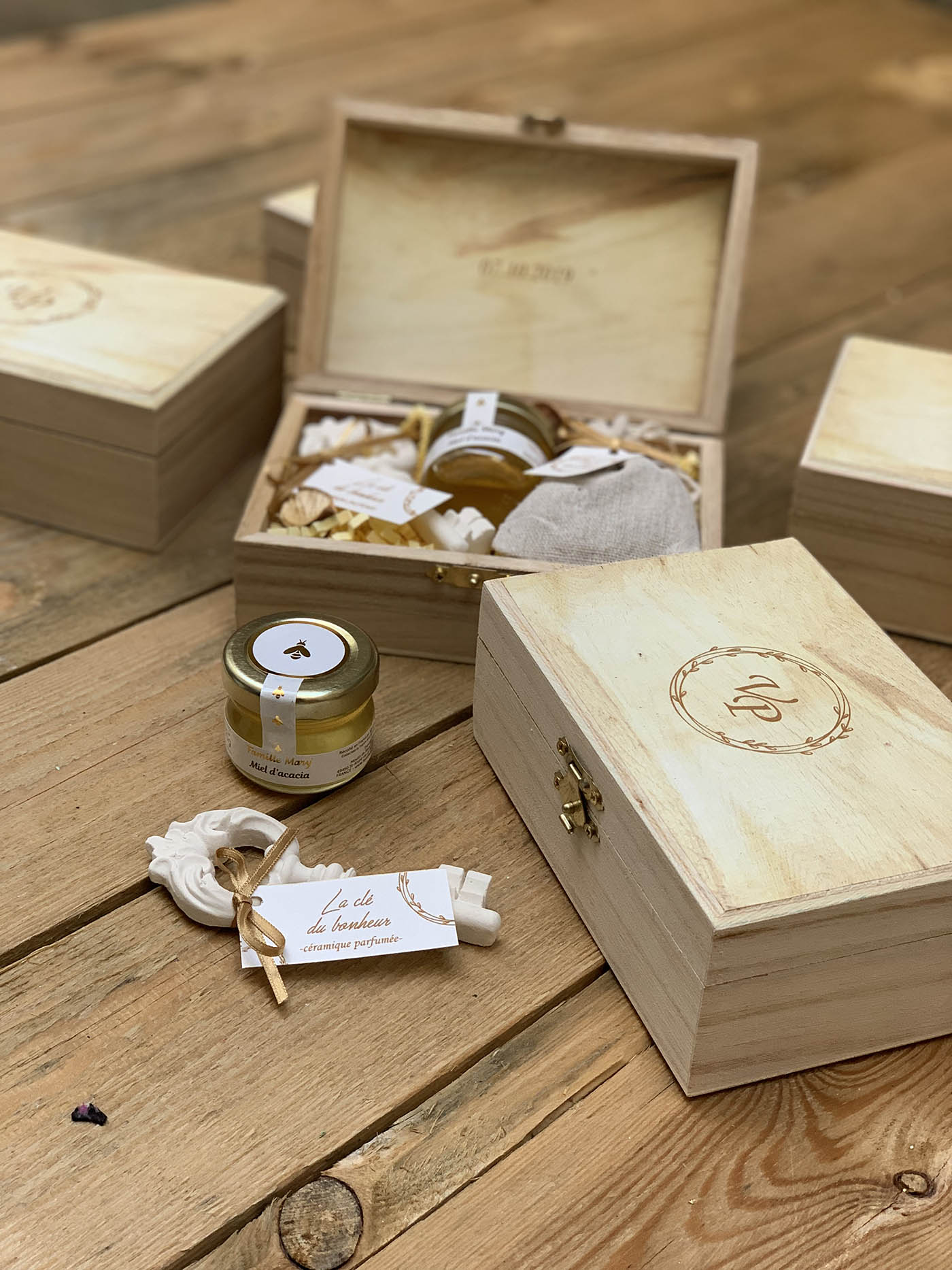 Box cadeau personnalisée à offrir à vos témoins, marraines, mamans ...