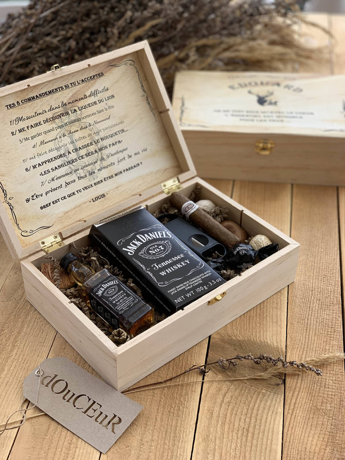 Box cadeau personnalisée sur-mesure à offrir pour tous vos évènements