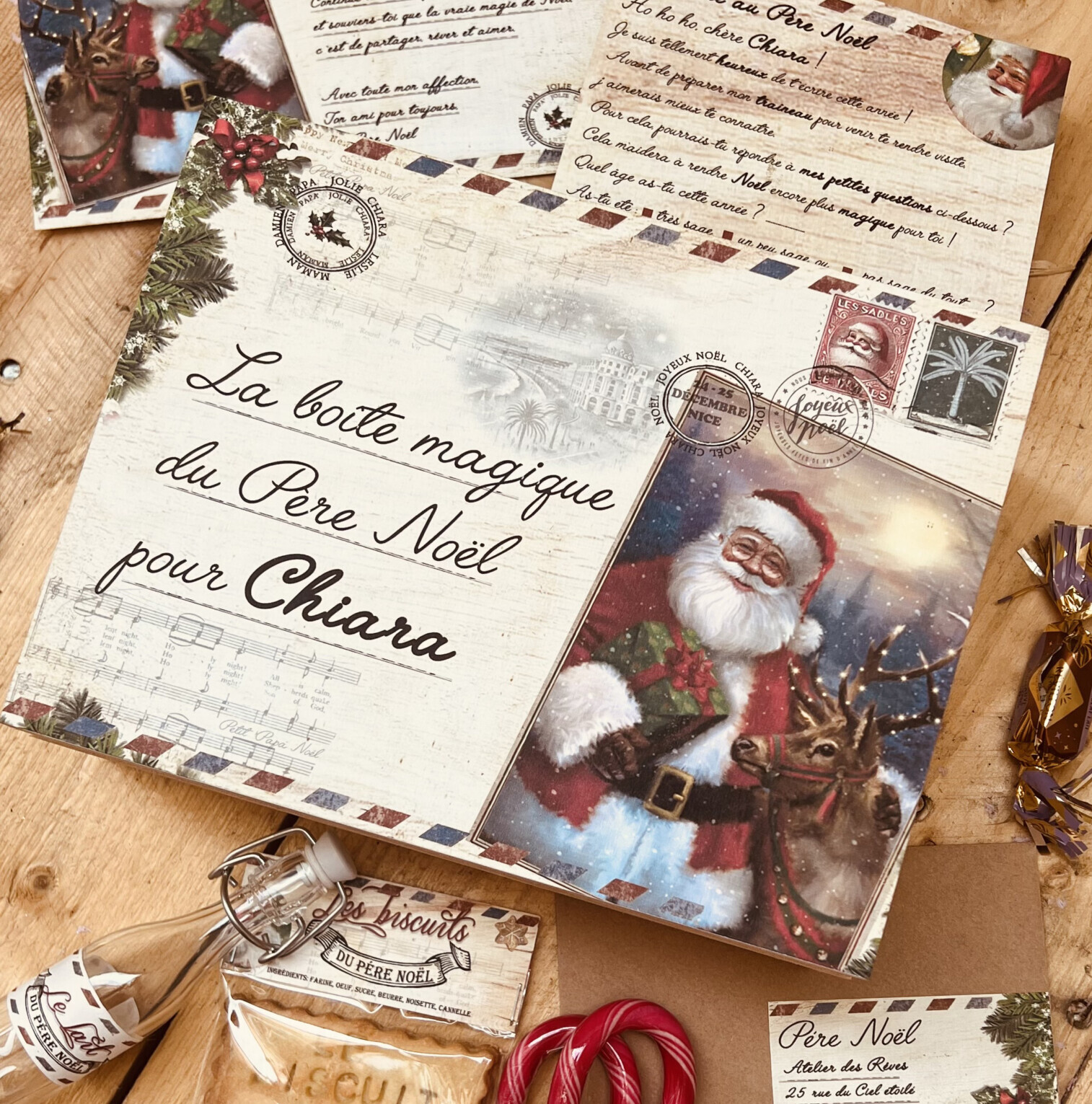 Le kit du père noël - Féeline Création