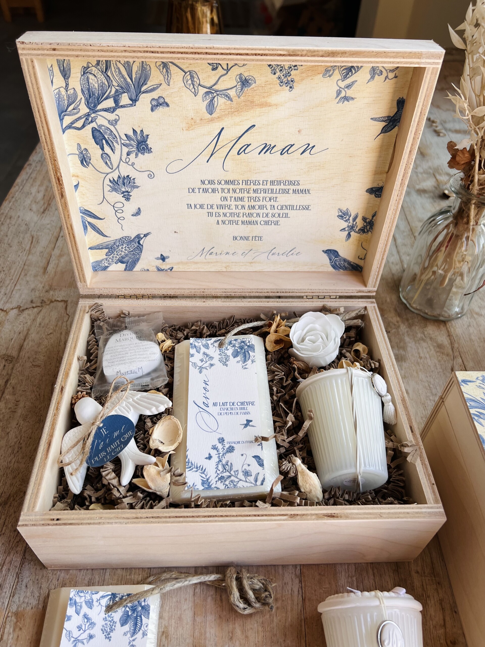 Box personnalisées spéciales fête des mères