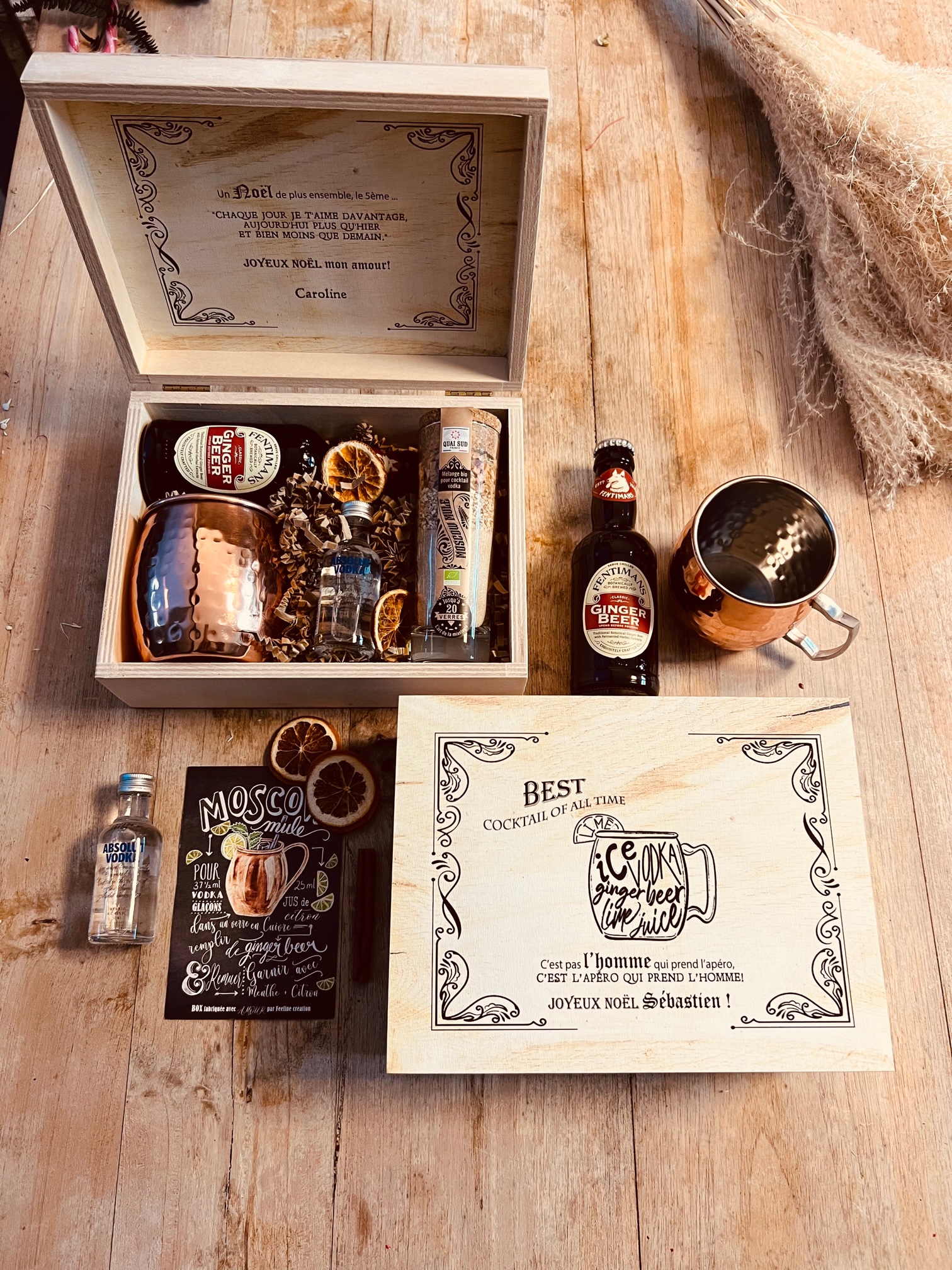 Box cadeau personnalisé pour offrir à un ami ou un proche