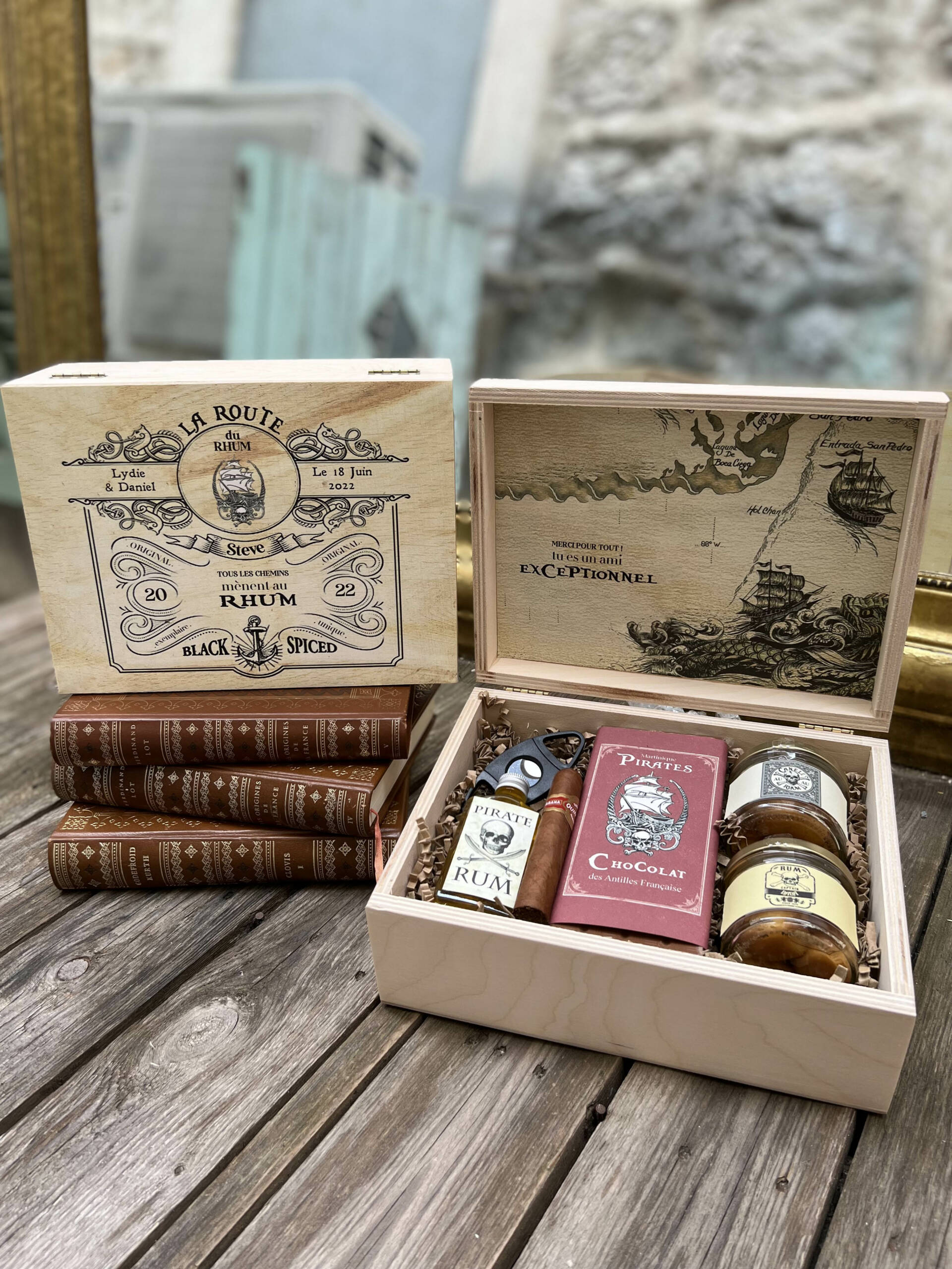 Box gourmande tous les chemins mènent au rhum