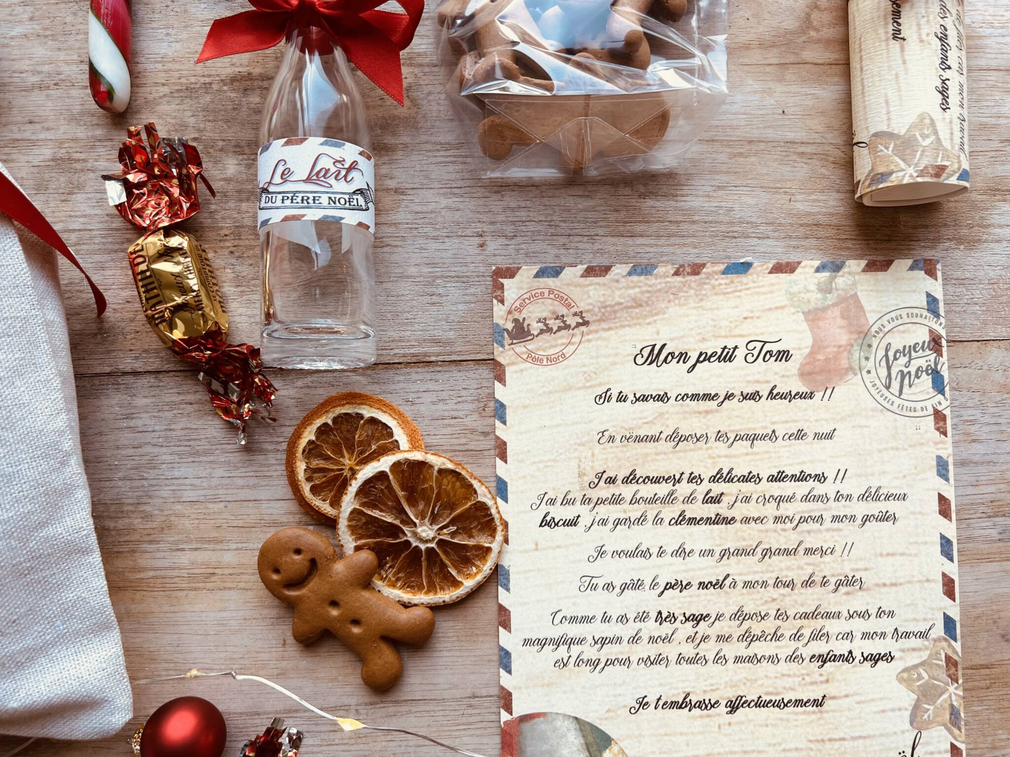 Le kit du père noël - Féeline Création