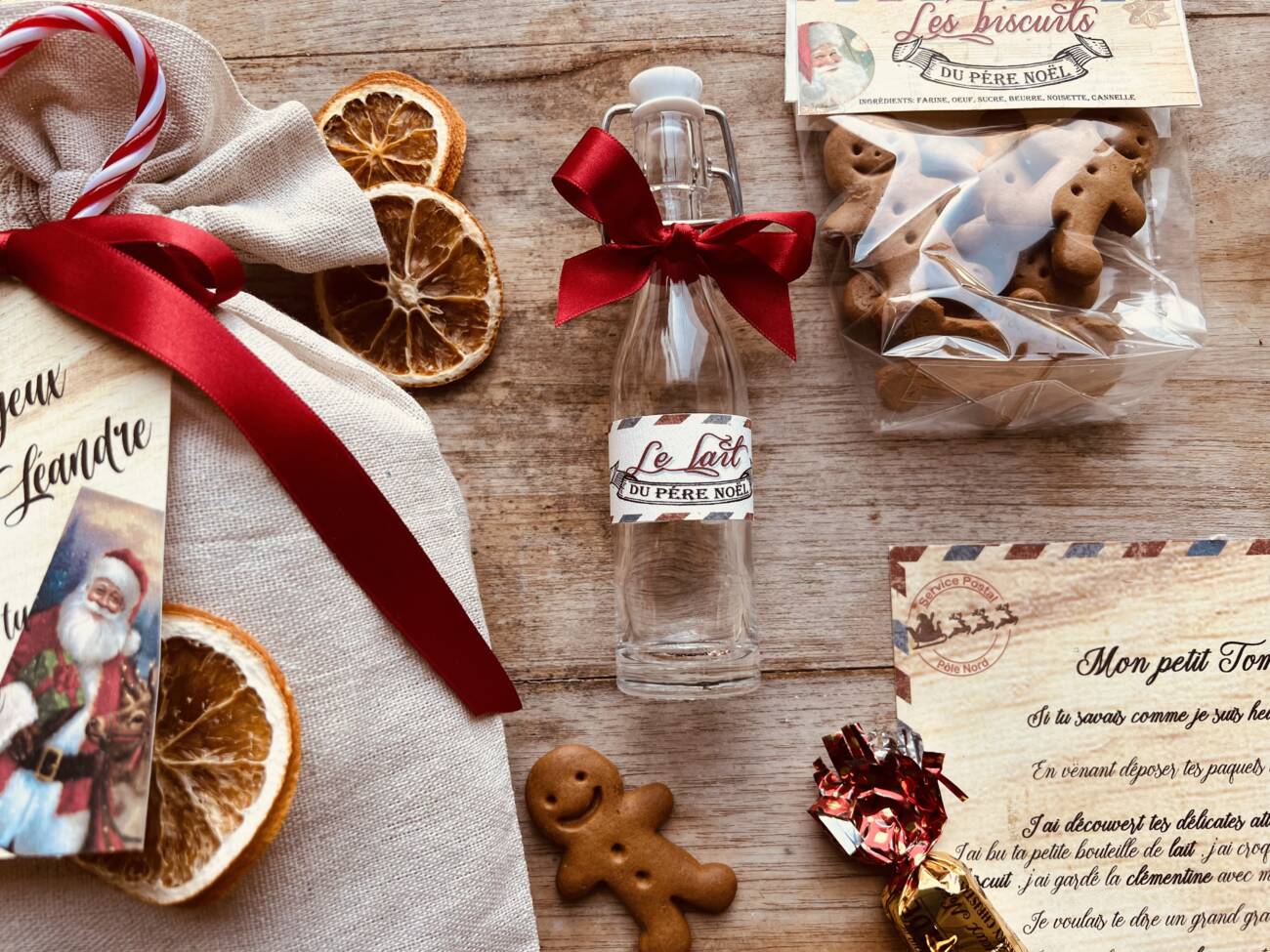 Le kit du père noël - Féeline Création