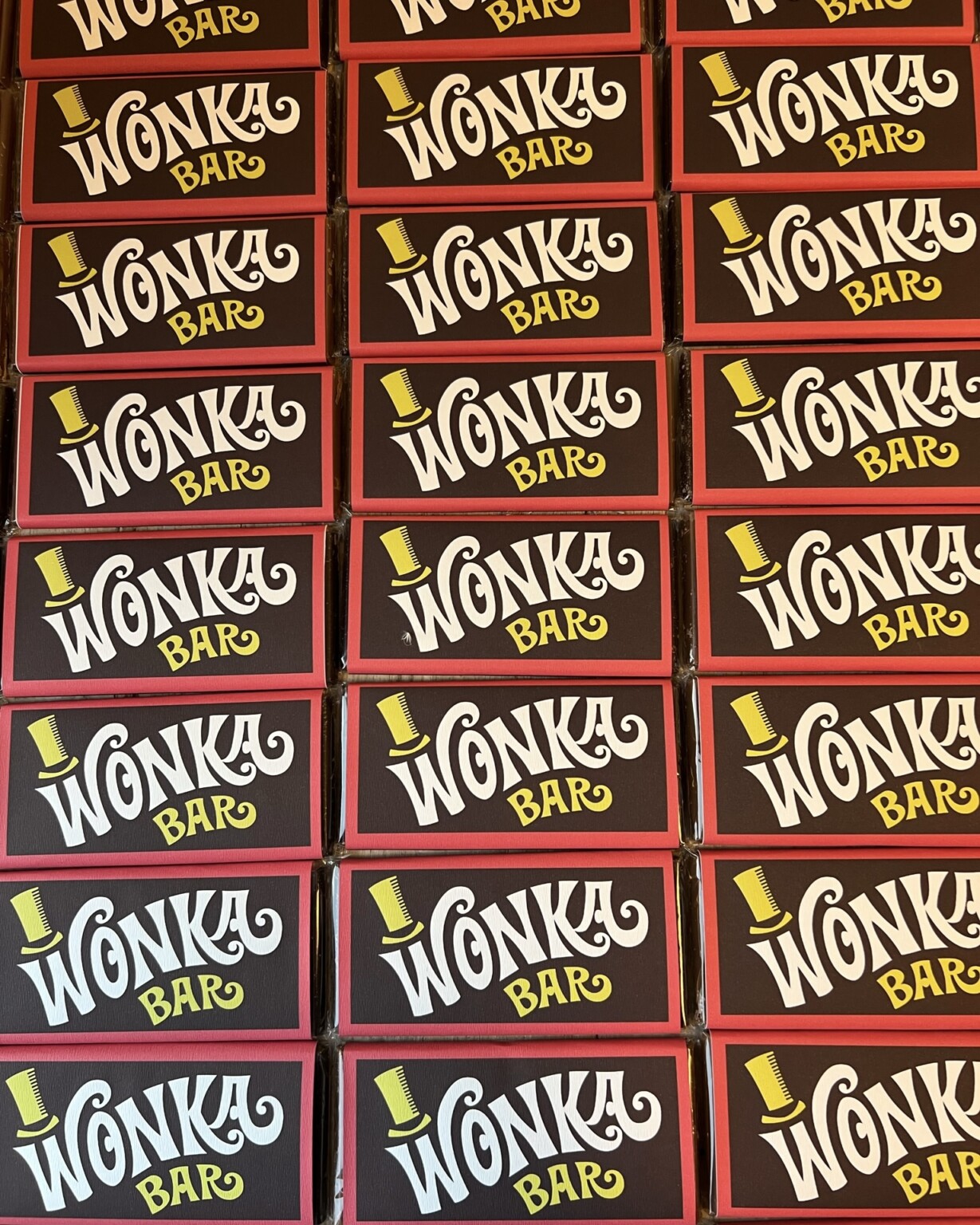 Tablette de chocolat Willy Wonka seule