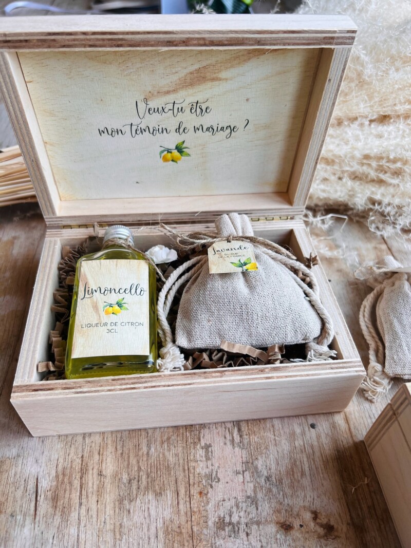 Box cadeau Mini Citron