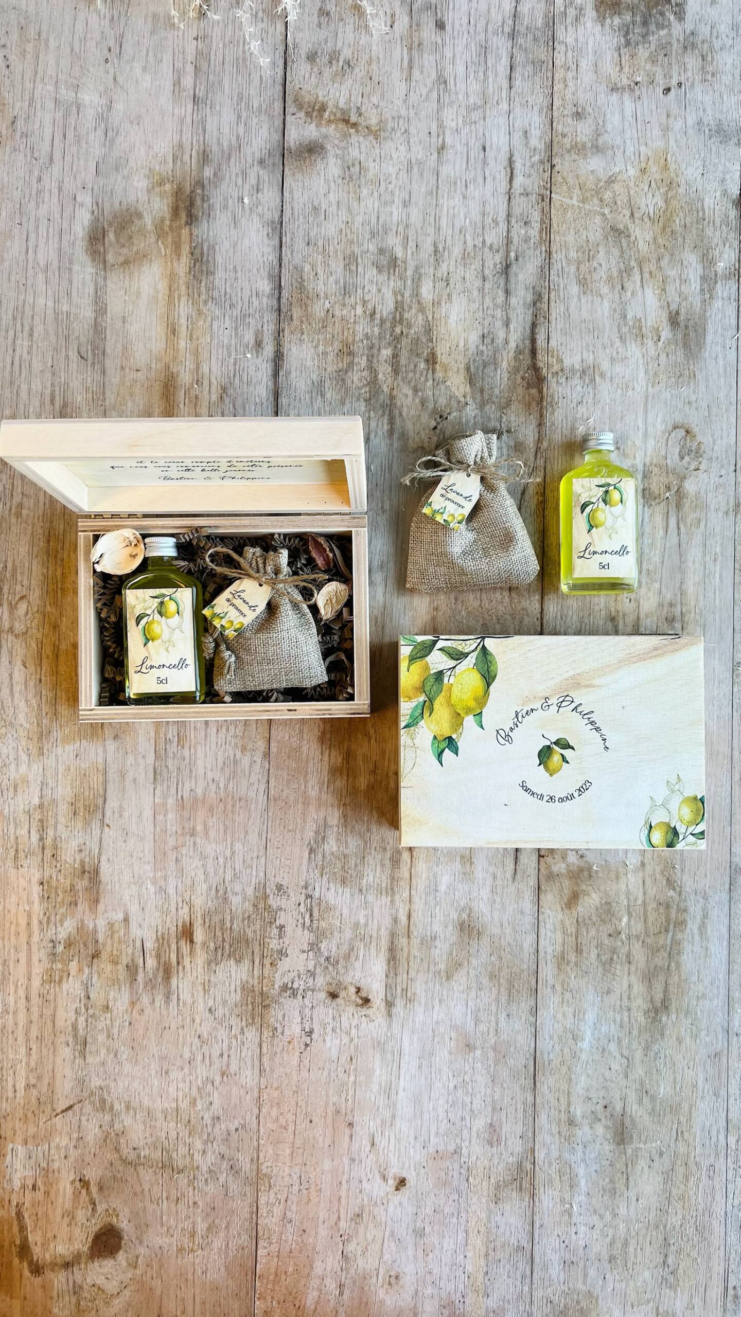 Box cadeau Mini Citron