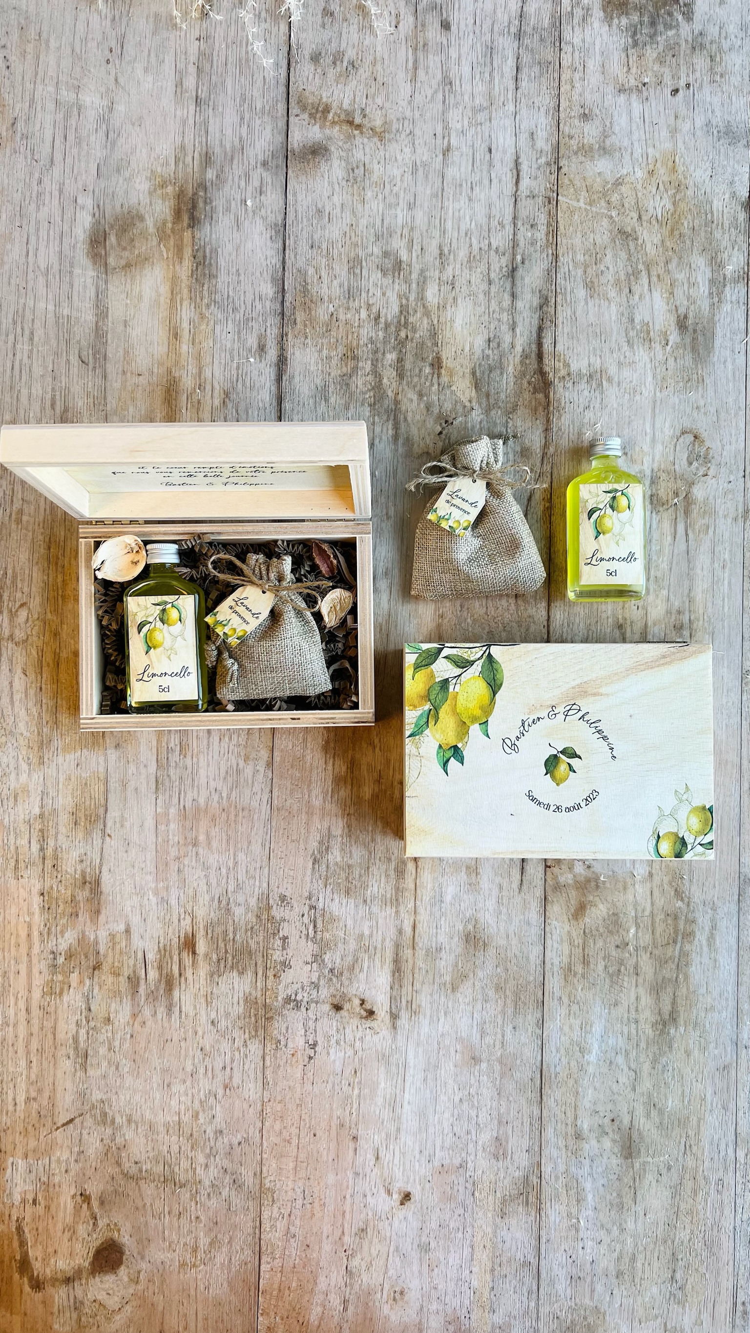 Box cadeau Mini Citron
