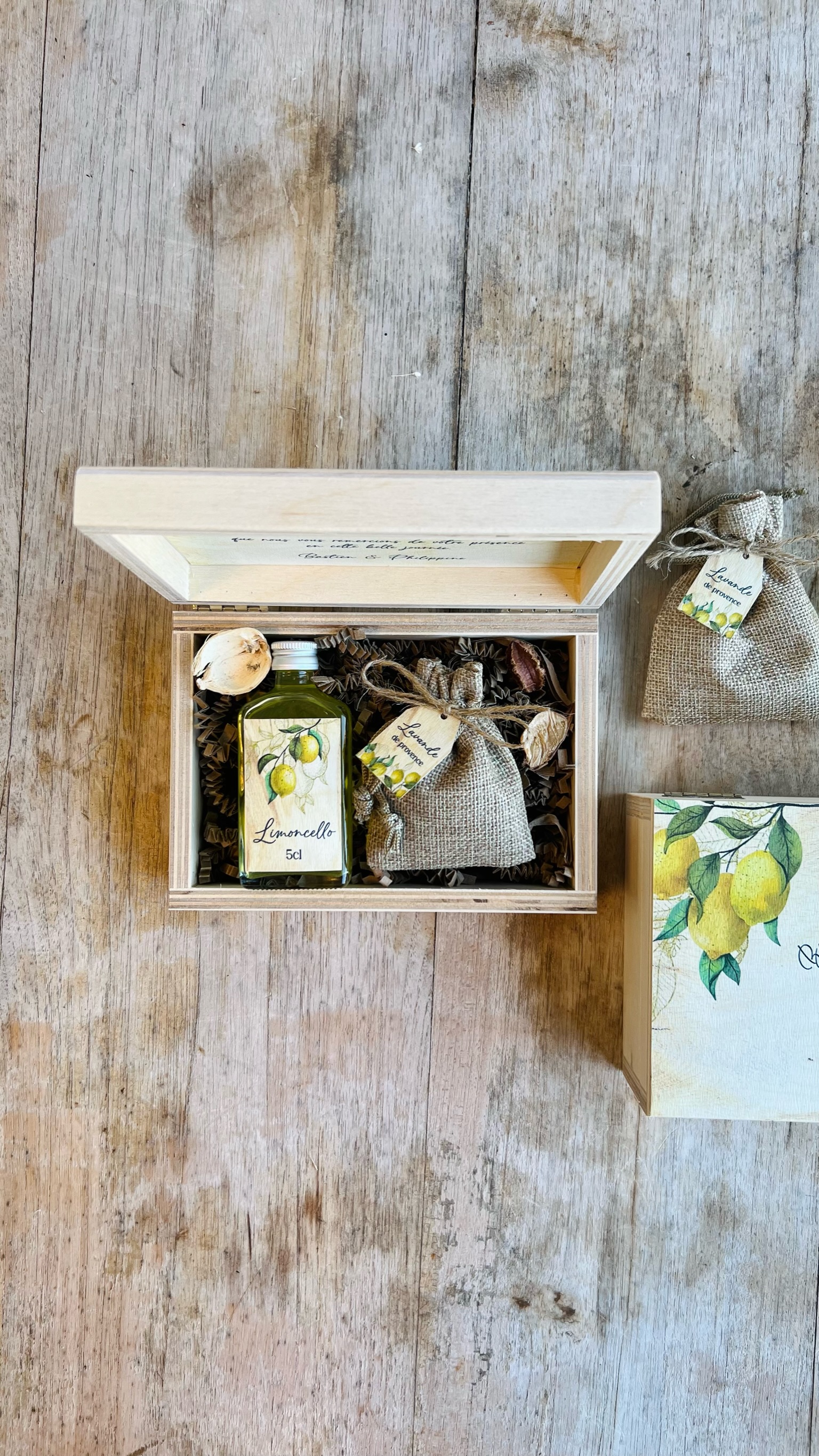 Box cadeau Mini Citron