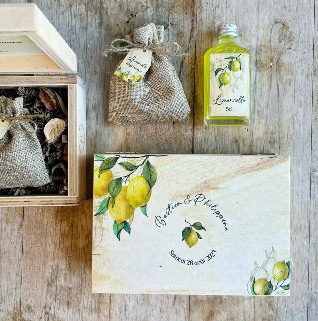 Box cadeau Mini Citron