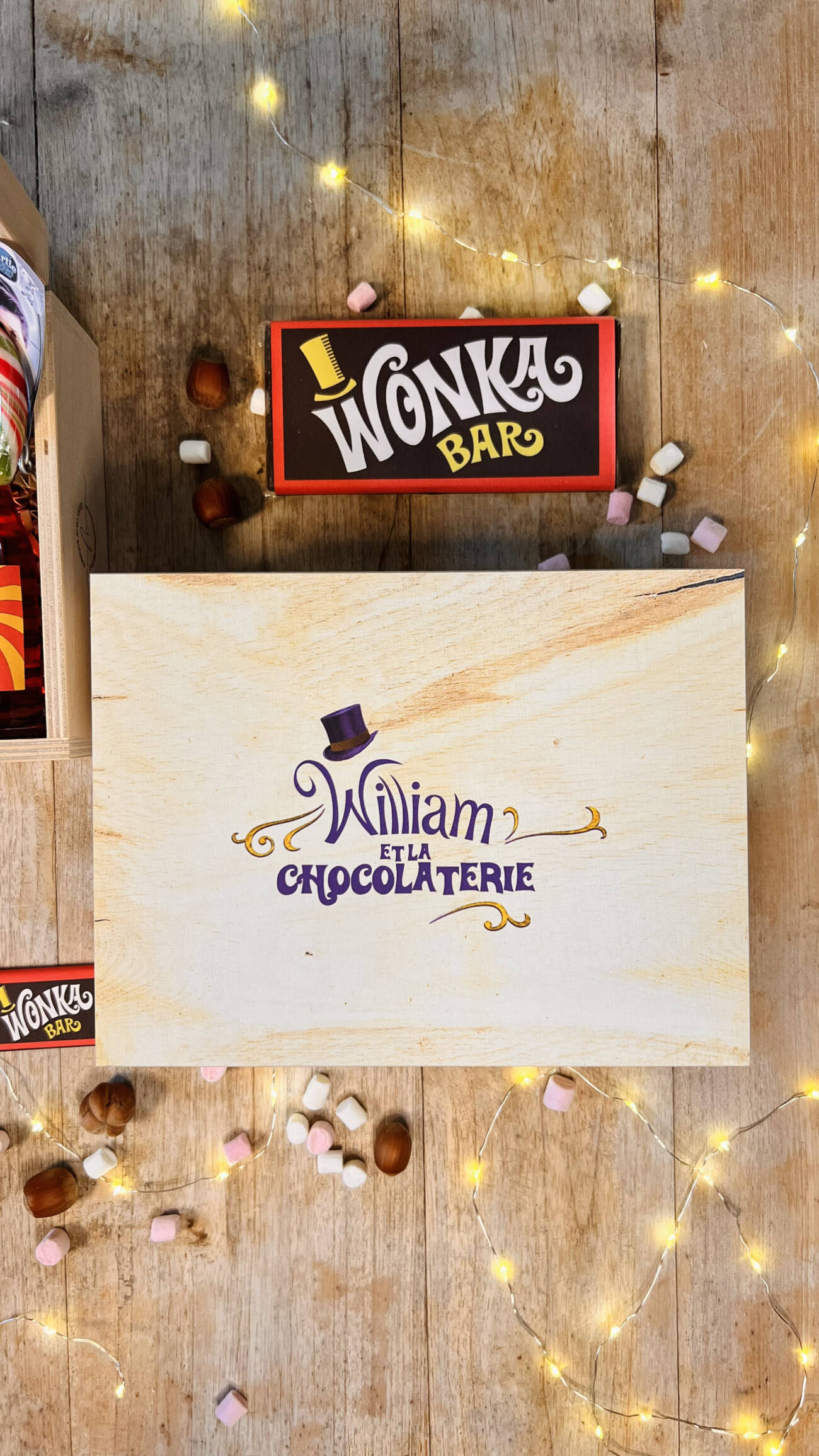 Tablette de chocolat Willy Wonka seule
