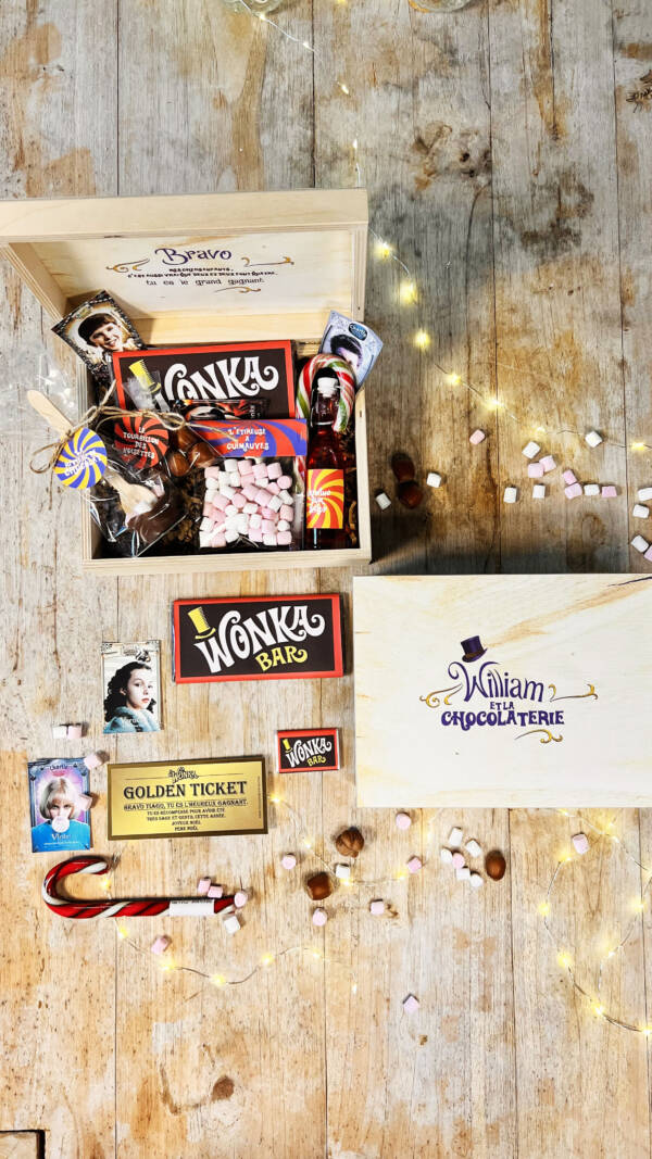 Tablette de chocolat Willy Wonka seule