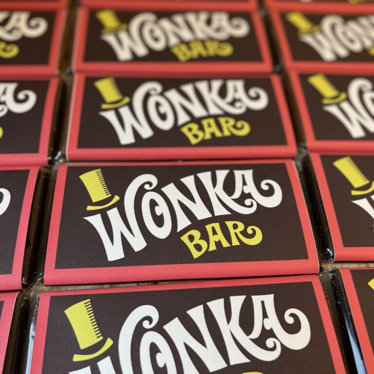 Tablette de chocolat Willy Wonka seule